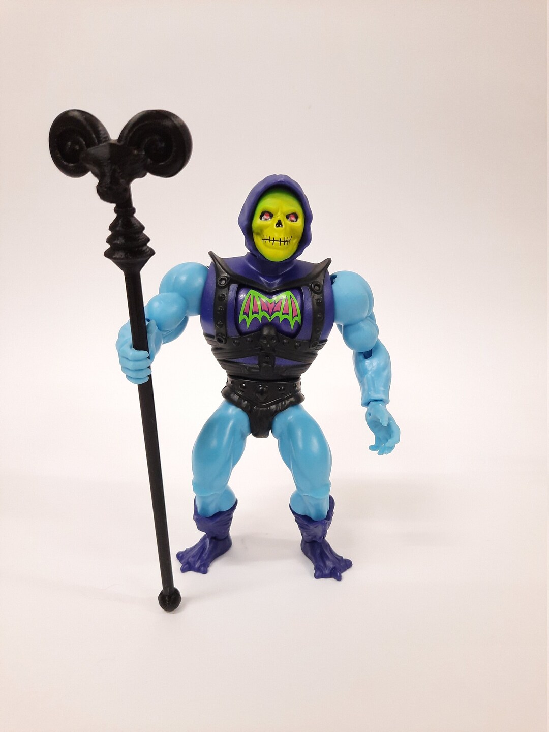 Long Magic Staff for Evil Leader - Fits Retro and Modern 5.5 Inch/14 Cm ...