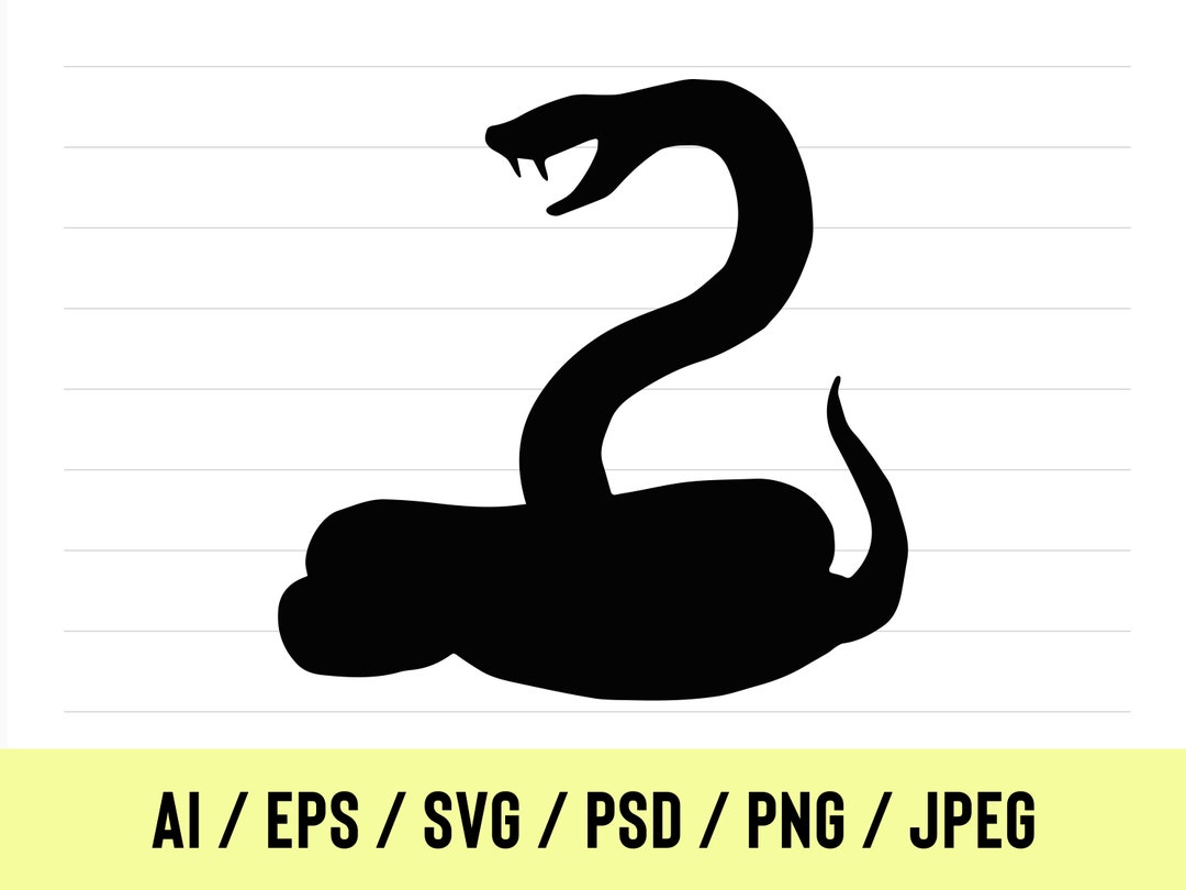 Snake Svg Animal Svg Png Eps Jpeg Svg Digital Download - Etsy