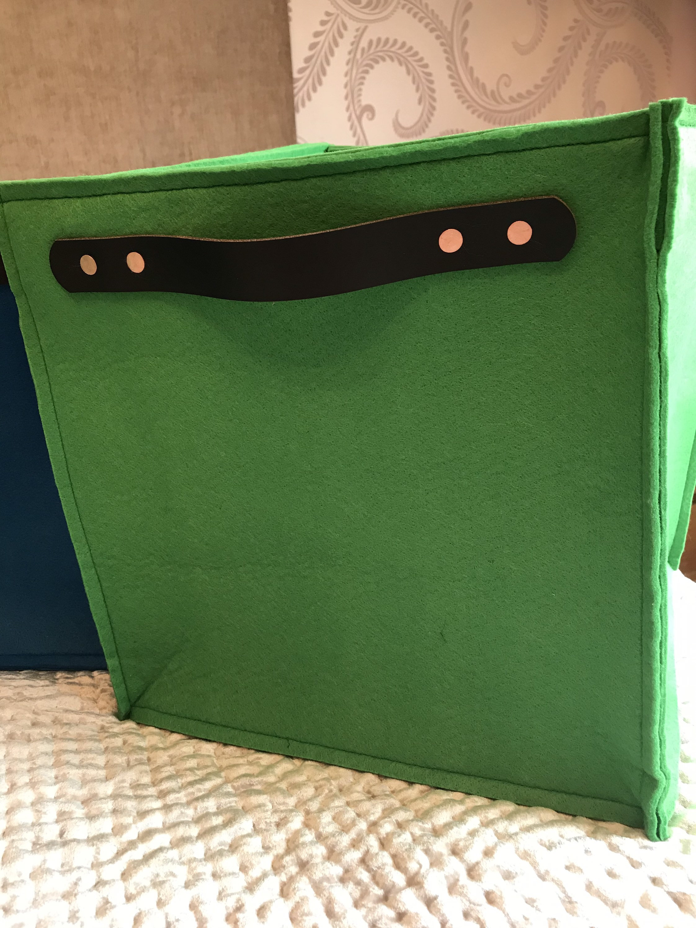 Felt Cubes Collapsible Felt Storage Cubes Storage Cubes - Etsy Israel