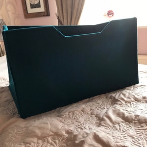 Teal Storage Basket, Teal Cube, Felt Cube, Storage Basket, Storage ...