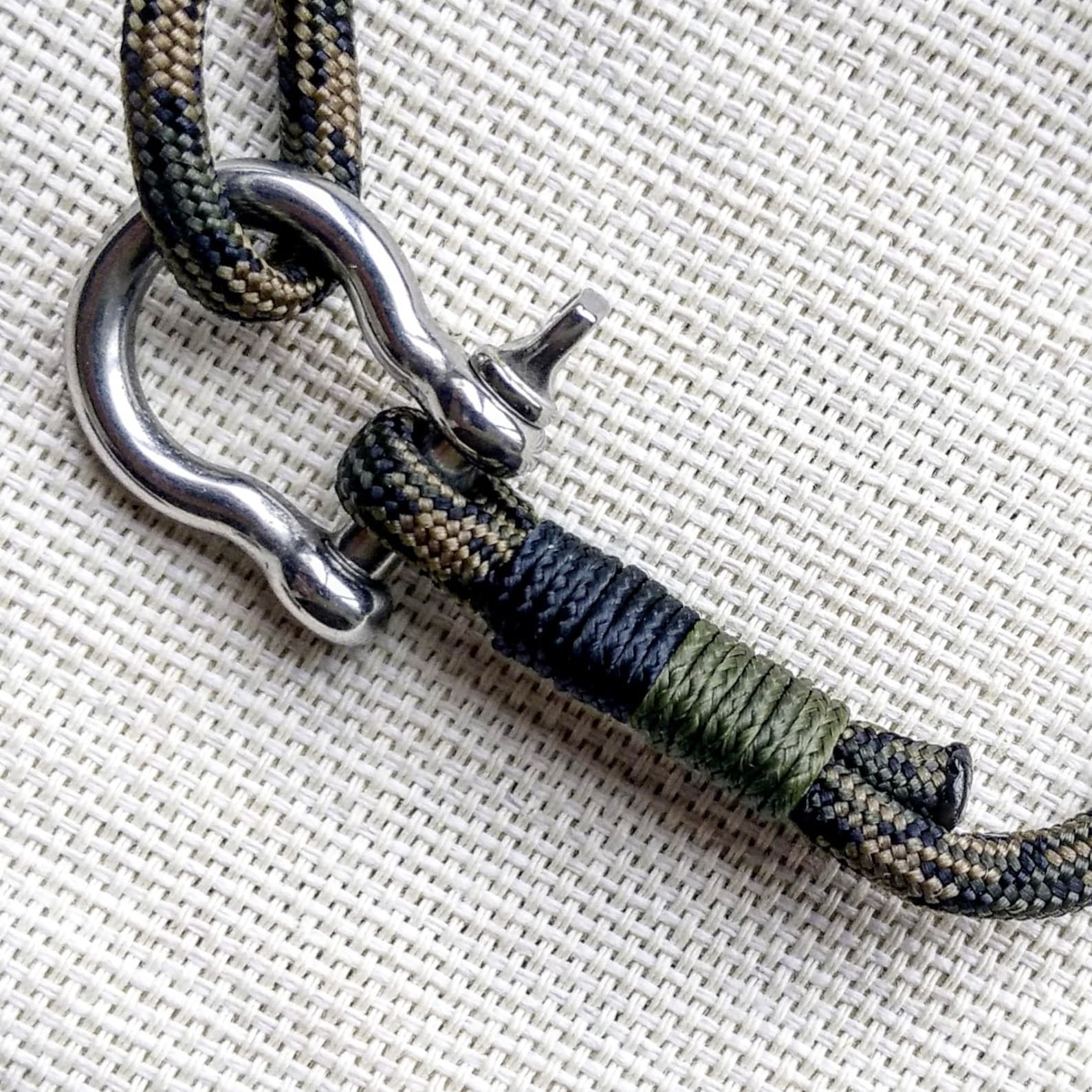 Army Camouflage Bangle Rope Made of Paracord and Celtic Knots. - Etsy