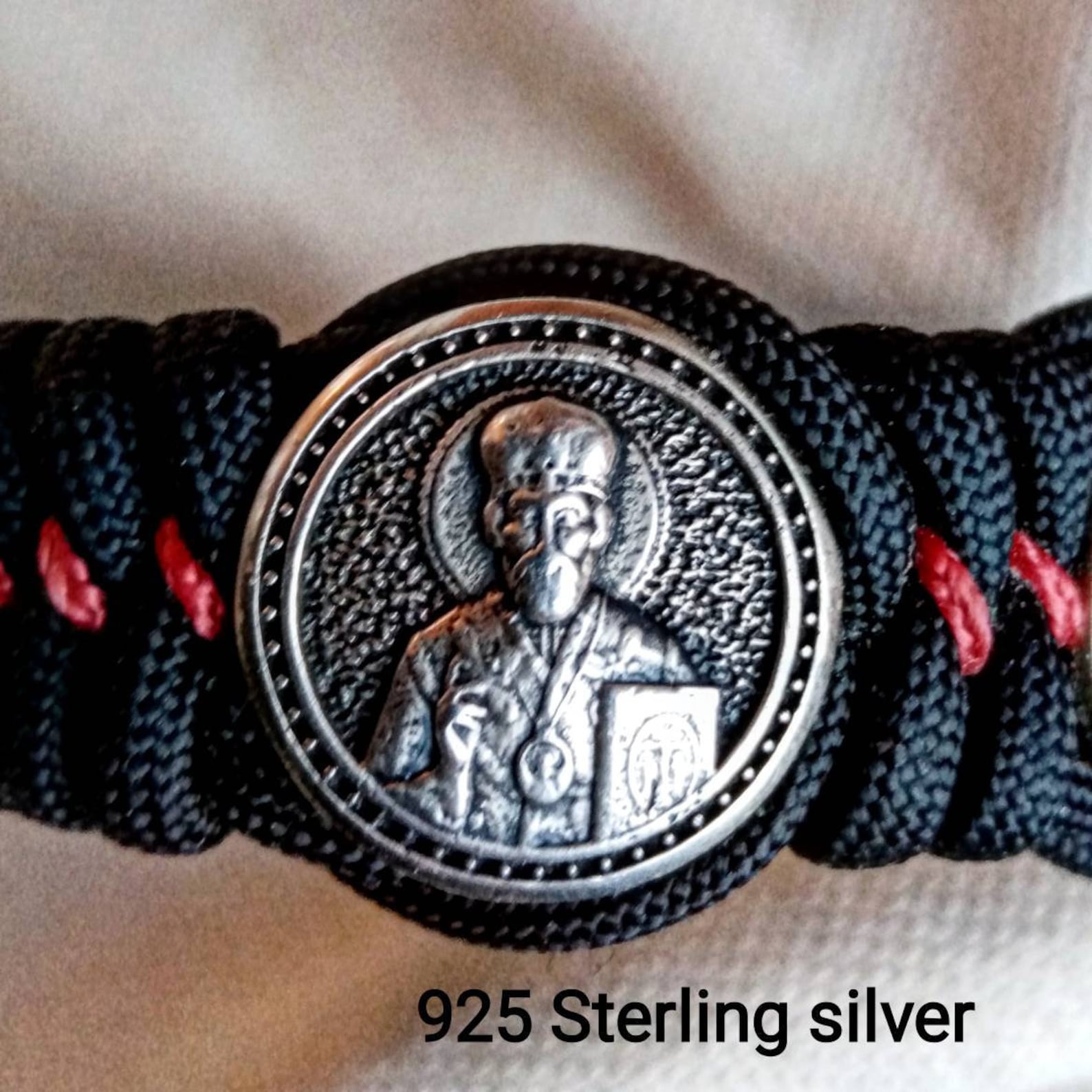 Religious Protective Amulet. Jesus Christ Saint Nicholas | Etsy