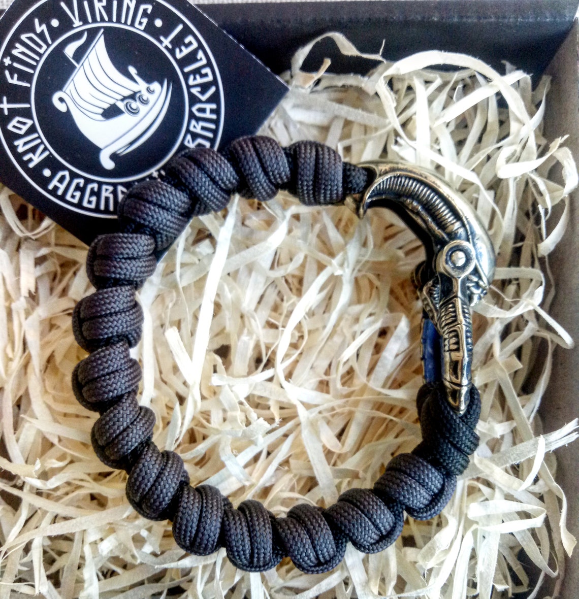 Paracord Bracelet alien. Celtic Knot and Parachute - Etsy