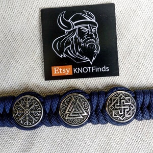 Viking Protective Amulet With Steel Beads valknut, valkyrie, horror ...