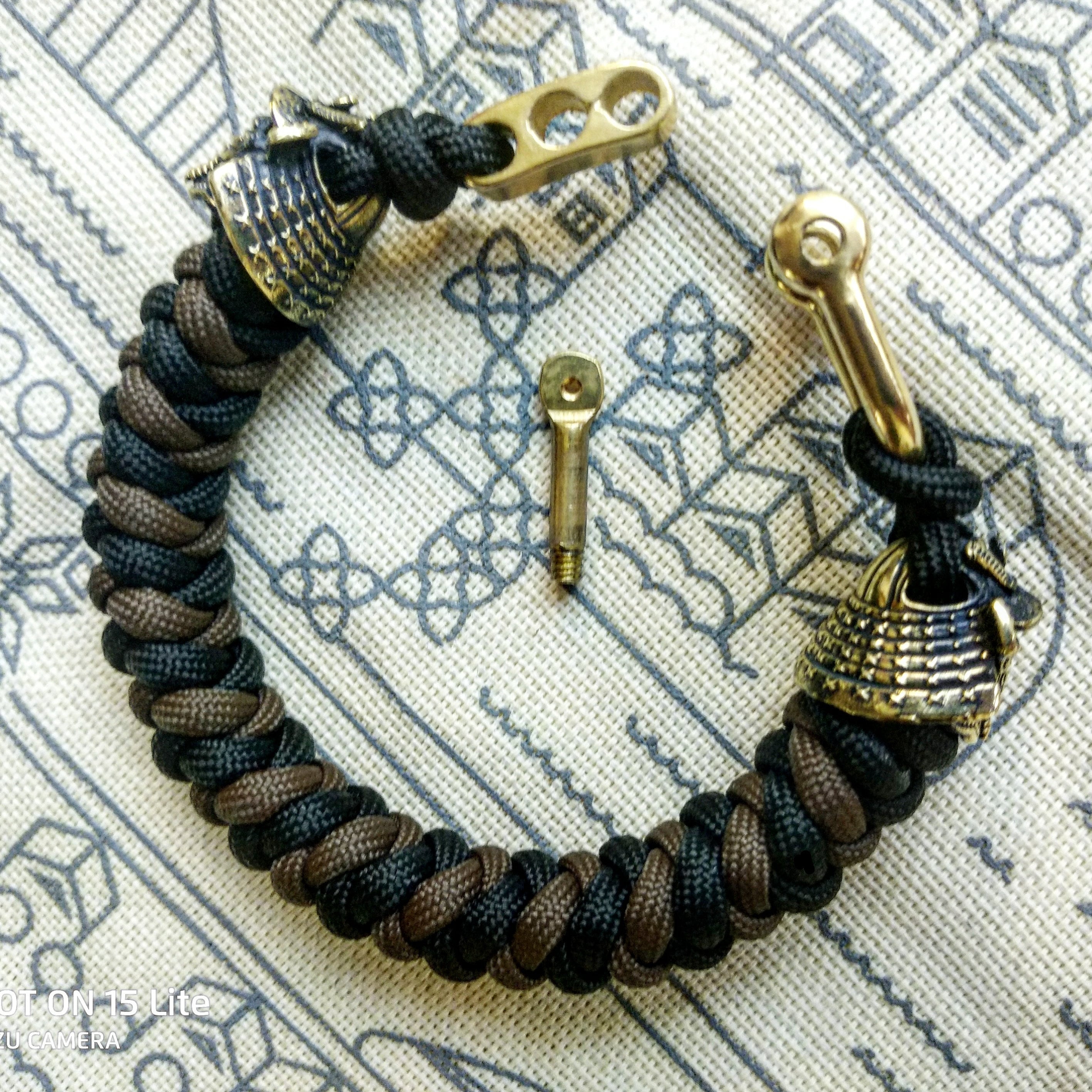 Custom Bracelet samurai Made of Paracord and - Etsy