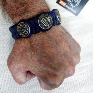 Viking Protective Amulet With Steel Beads valknut, valkyrie, horror ...