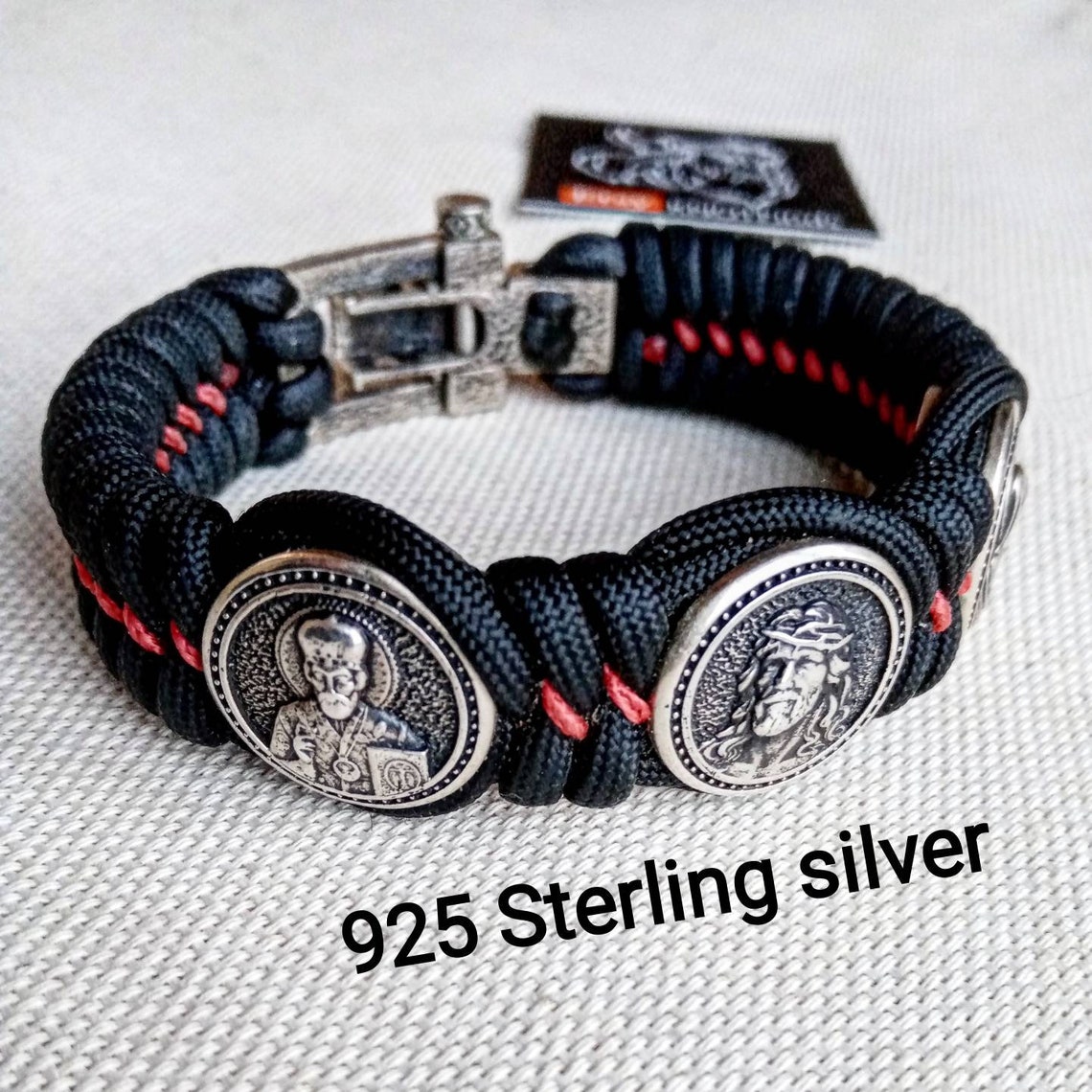 Religious Protective Amulet. Jesus Christ Saint Nicholas | Etsy