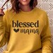 Blessed Mama Svg, One Blessed Mama Svg, Mothers Day Svg, Mom Life Svg ...