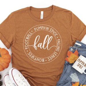 Fall Svg for Shirts, Fall Svg Files, Fall Svg Designs, Leaves Svg, Fall ...