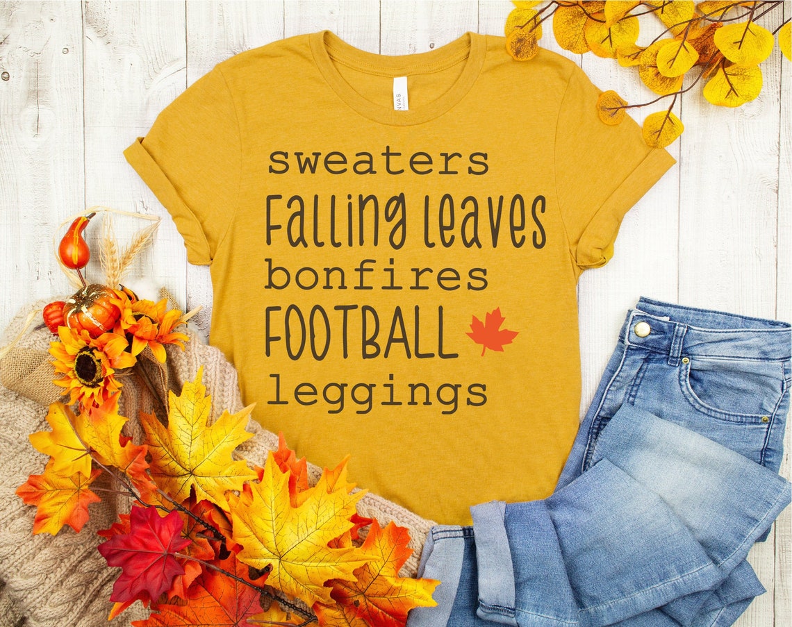 Fall SVG Files Fall Shirt Design Svg Fall SVG Design | Etsy