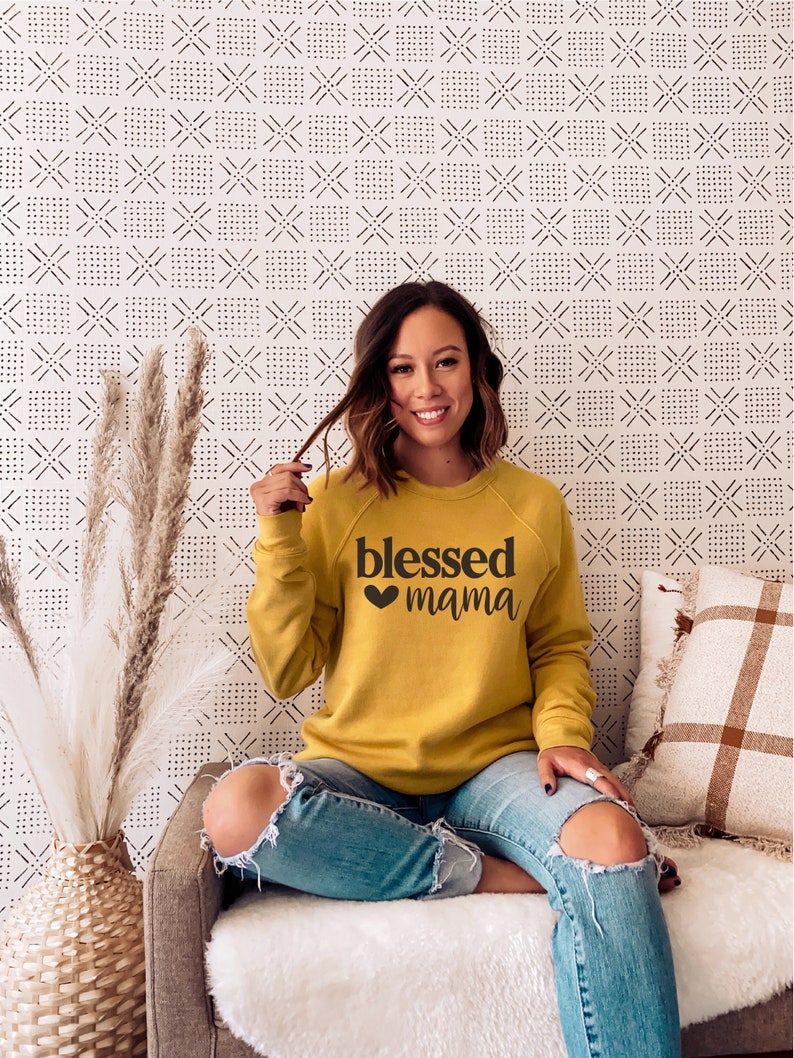 Blessed Mama Svg One Blessed Mama Svg Mothers Day Svg Mom | Etsy