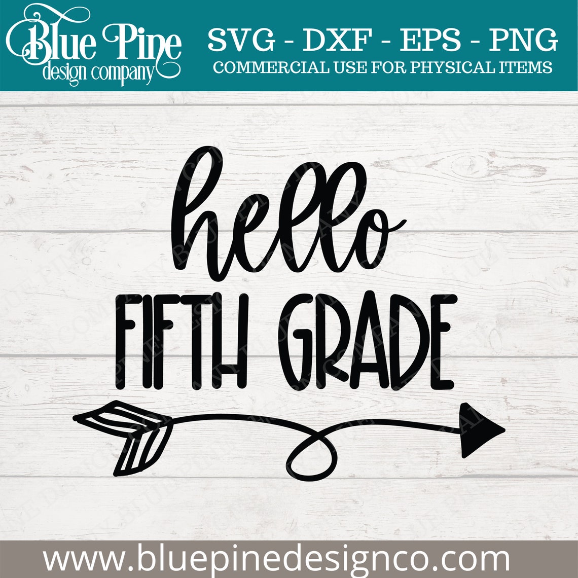5th Grade Svg Hello Fifth Grade Svg Fifth Grade Svg Back to - Etsy