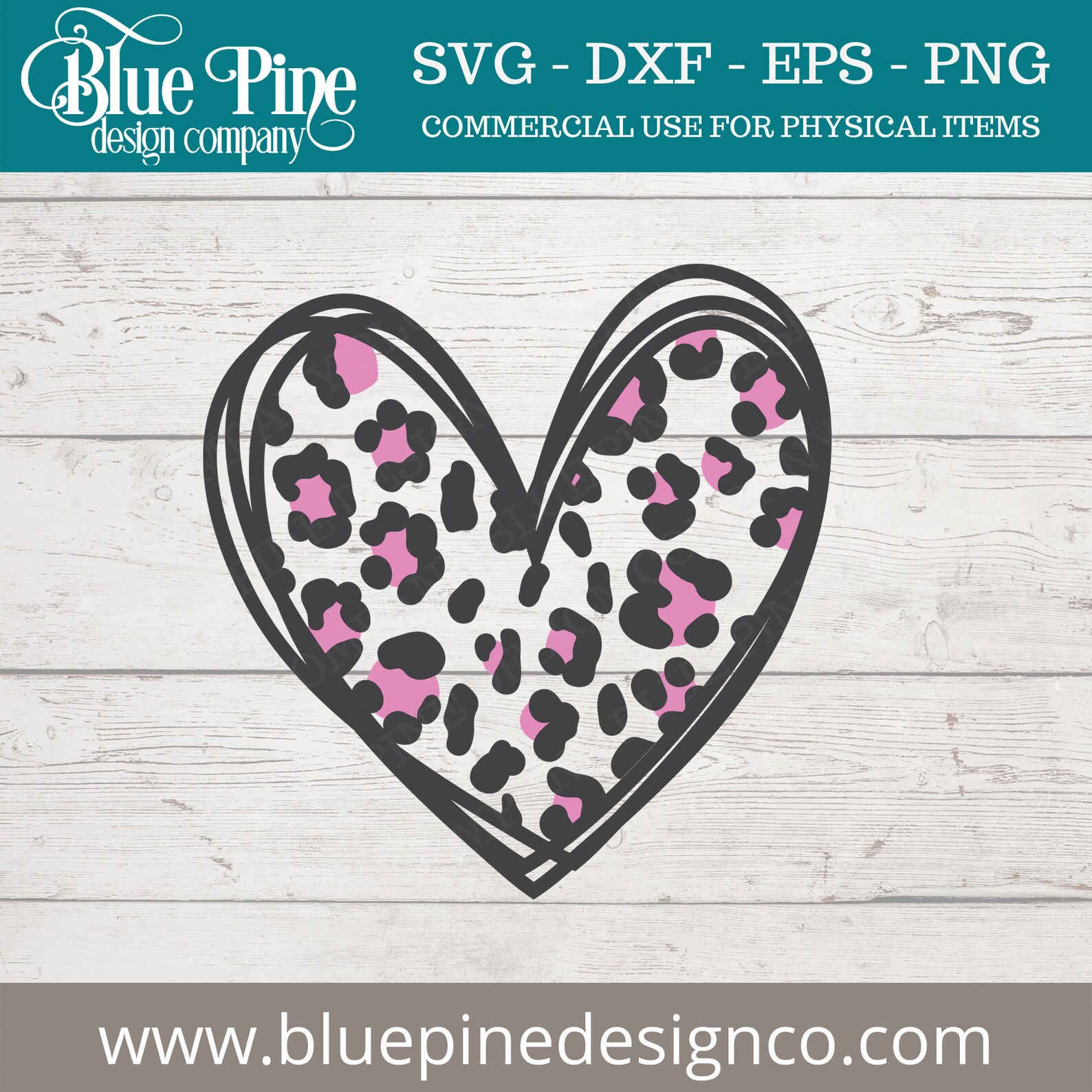 Leopard Heart SVG Leopard Print SVG Heart Svg Leopard Print - Etsy