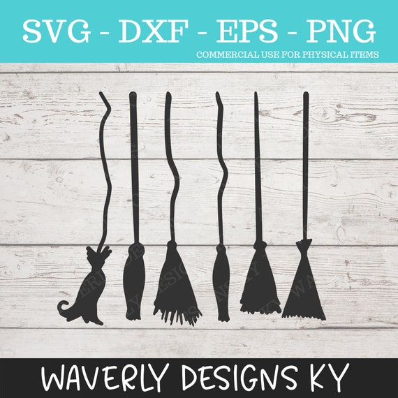 Witch Svg Halloween Svg Halloween Fall Svg Broom Svg | Etsy
