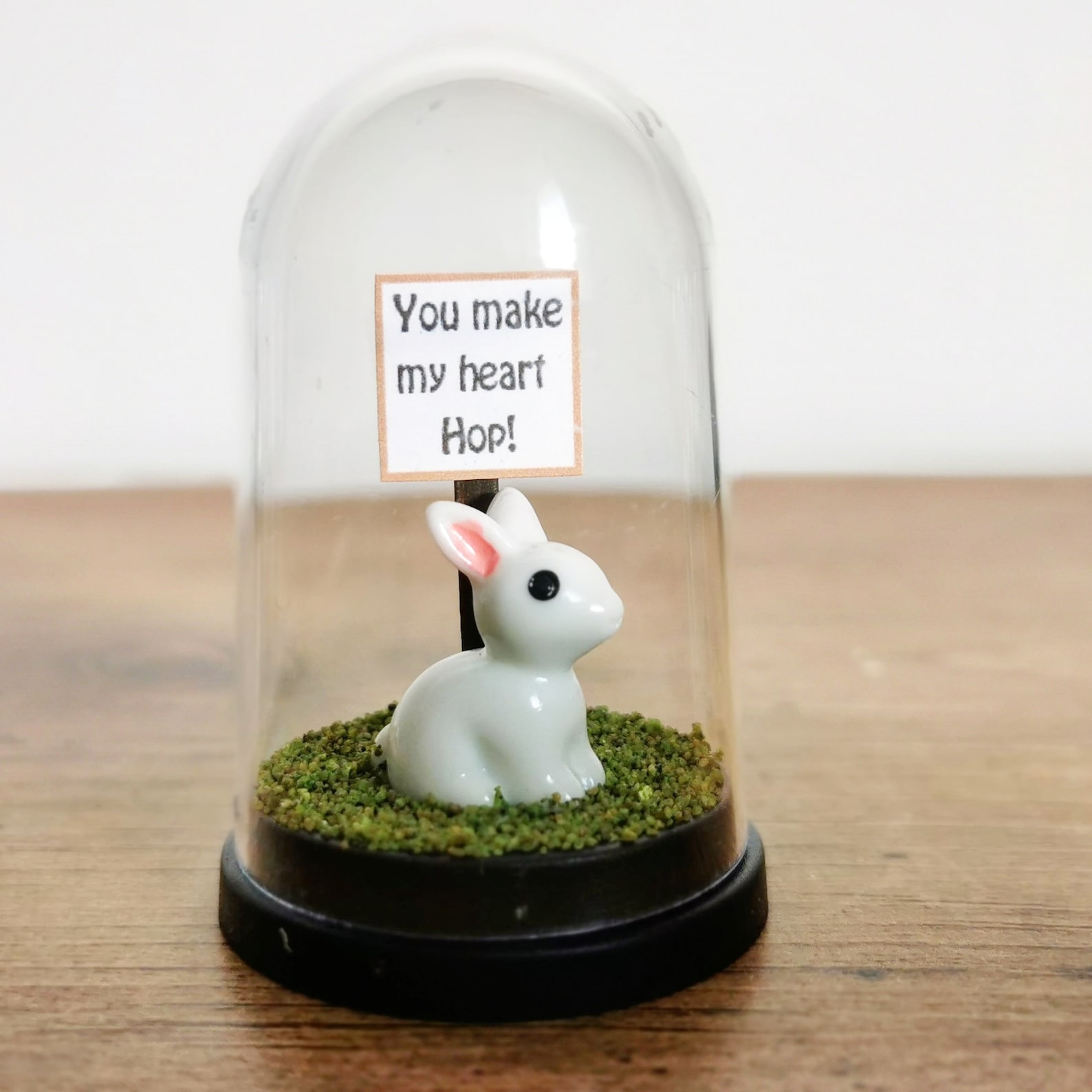 Miniature Personalised Bunny Rabbit Gift Girlfriend Gift - Etsy UK