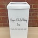 Personalised Birthday Party Post Box. Card Post Box - Etsy UK