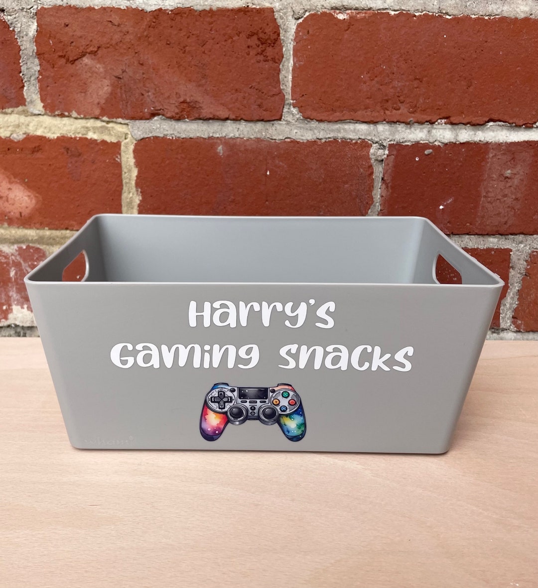 Personalized Gaming Snack Box: Gamer Treat Hamper - Etsy UK
