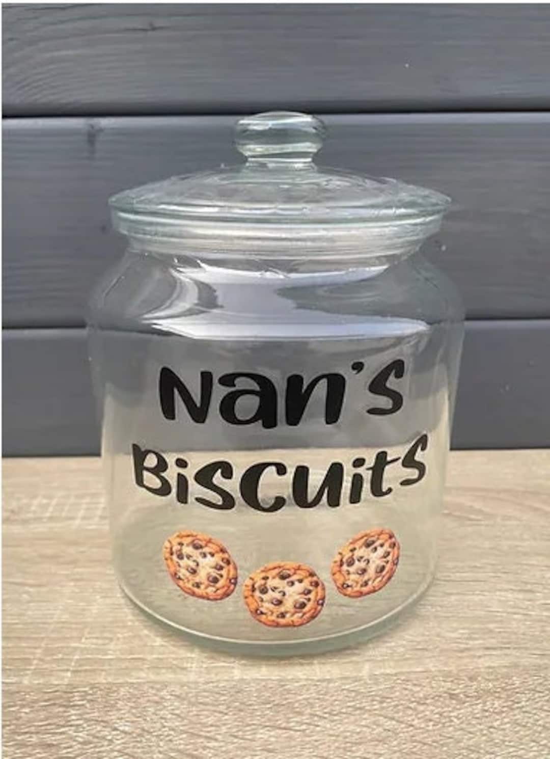 Biscuit Jar, Personalised Biscuit Gift, Food Hamper Gift, Biscuit ...