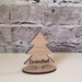 Wooden Christmas Place Names, Personalised Christmas Table Settings ...