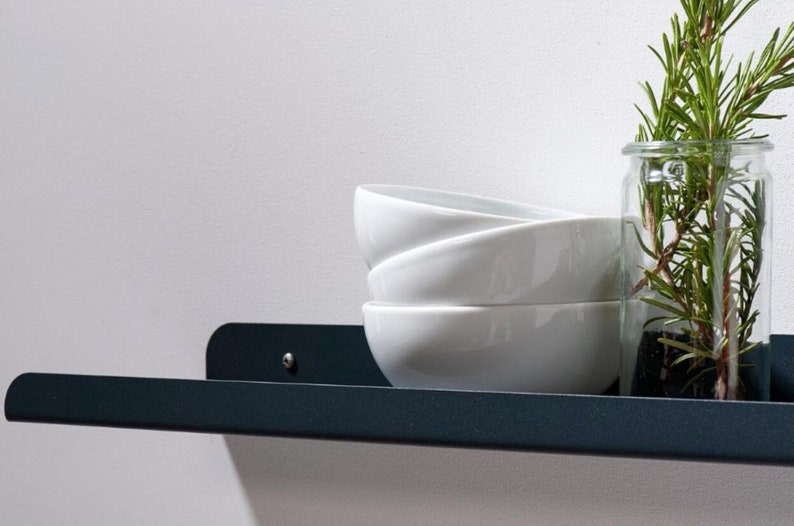 Metal Shelf // Minimal Decorative Shelf // Modern Minimalist - Etsy