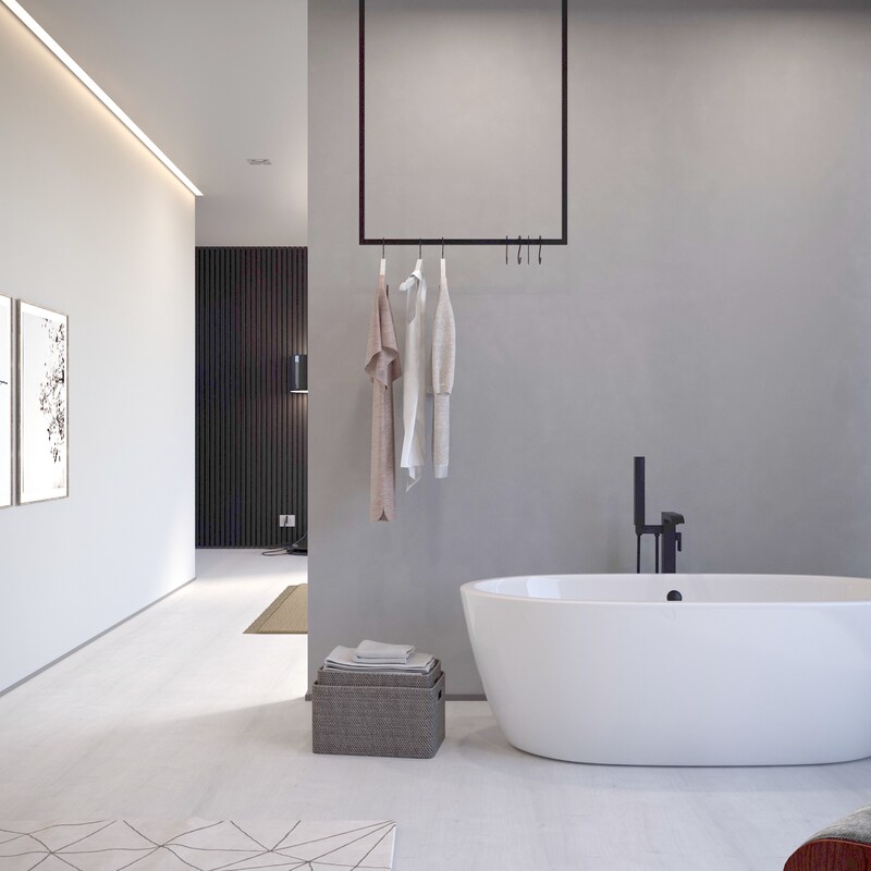 Ceiling Mounted Towel Rack - Etsy