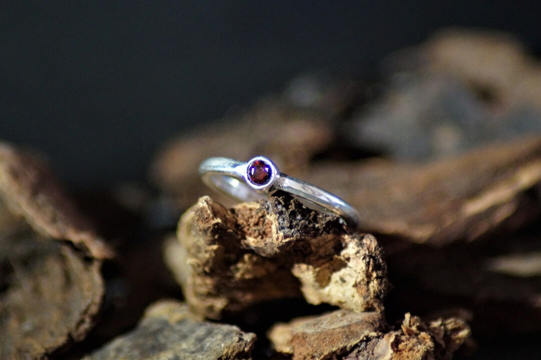 Silver Ring With Stone - Etsy