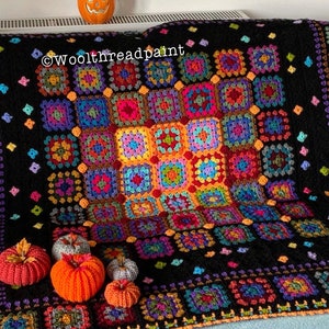 The Bonfire Crochet Blanket Pattern - Etsy