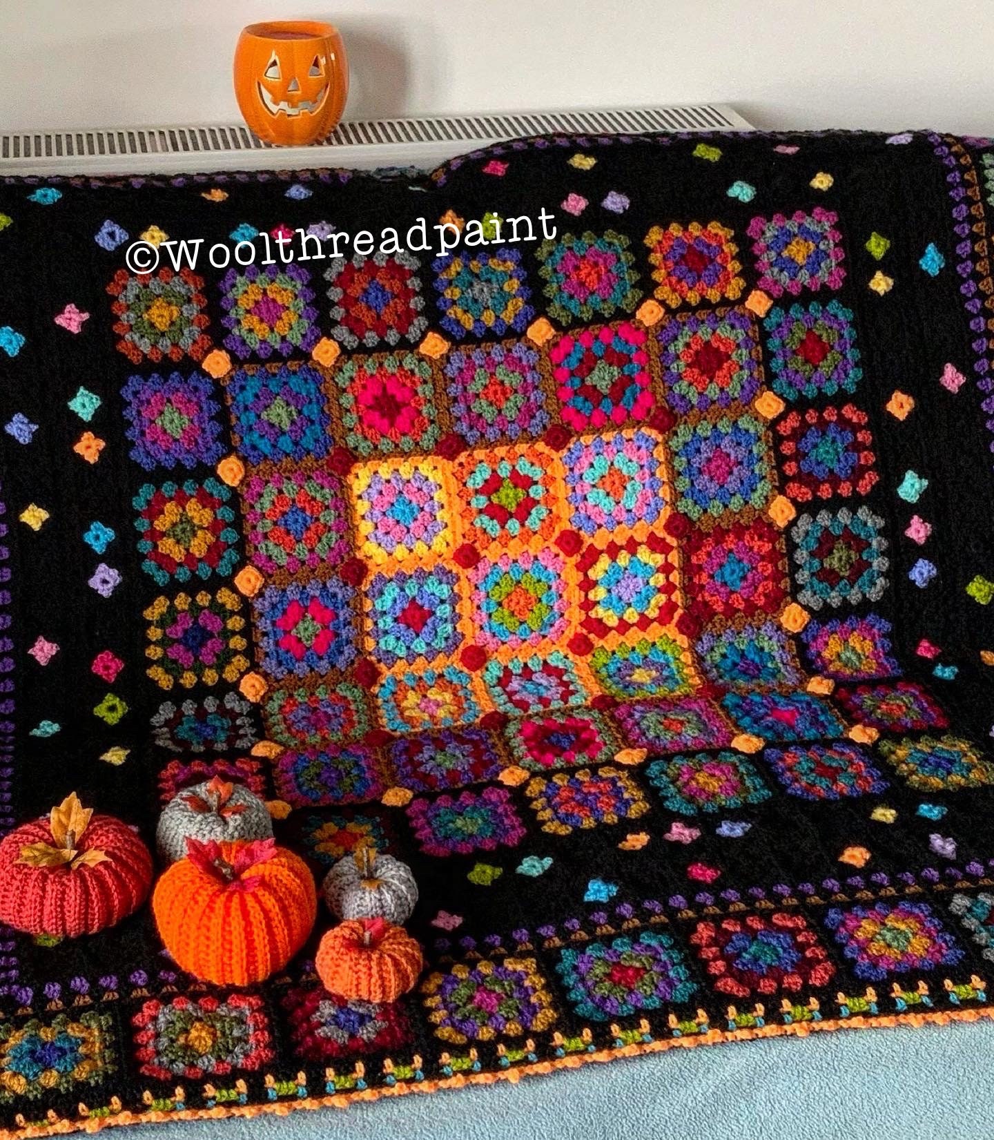 The Bonfire Crochet Blanket Pattern - Etsy