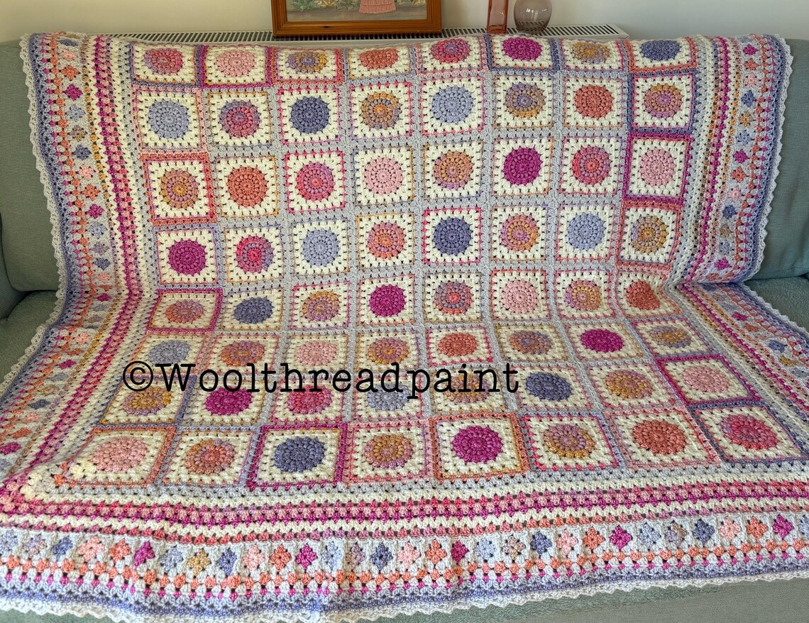 The Sweet Shop Blanket Digital Crochet Pattern - Etsy