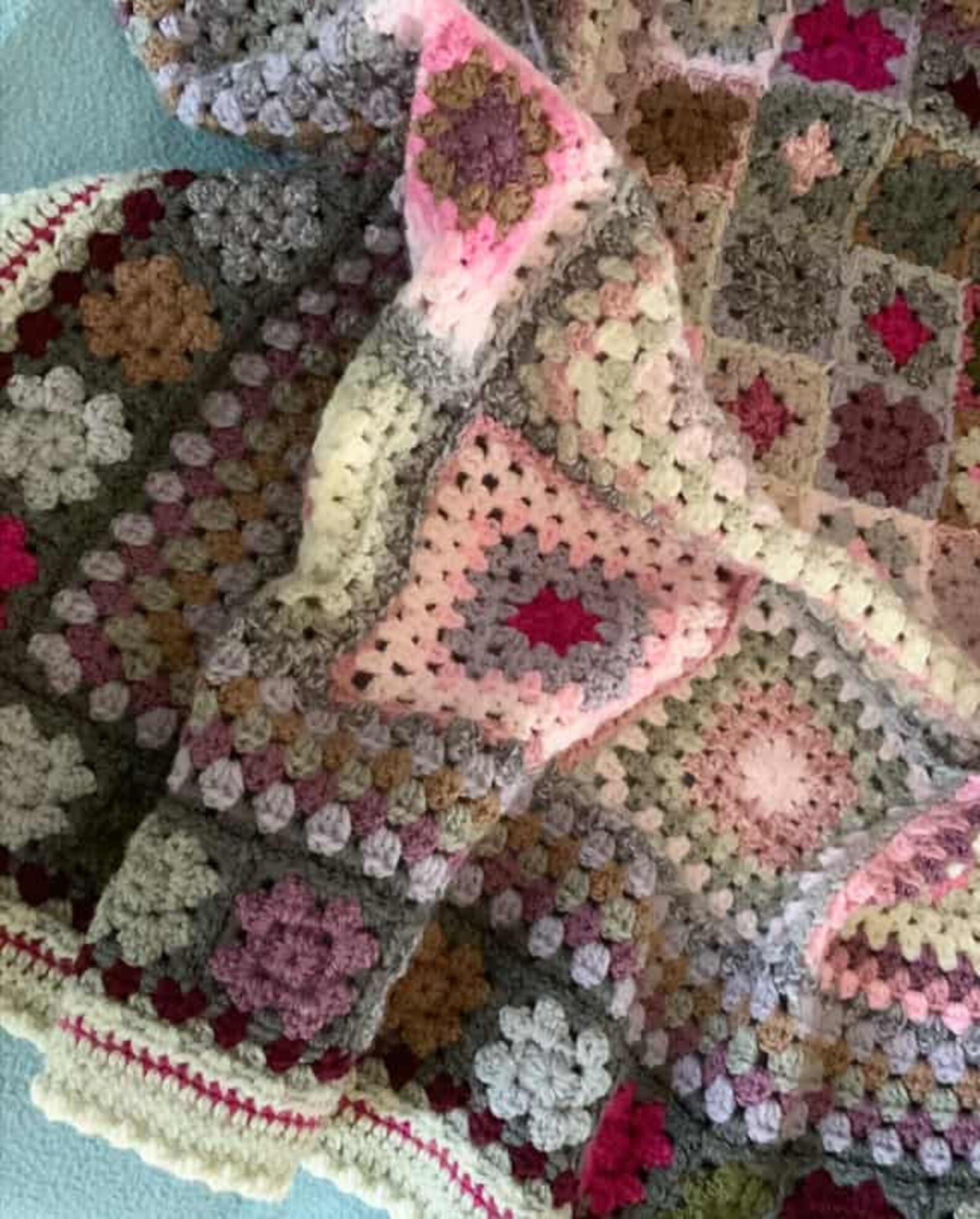 The Cherry Blossom Blanket Pattern | Etsy