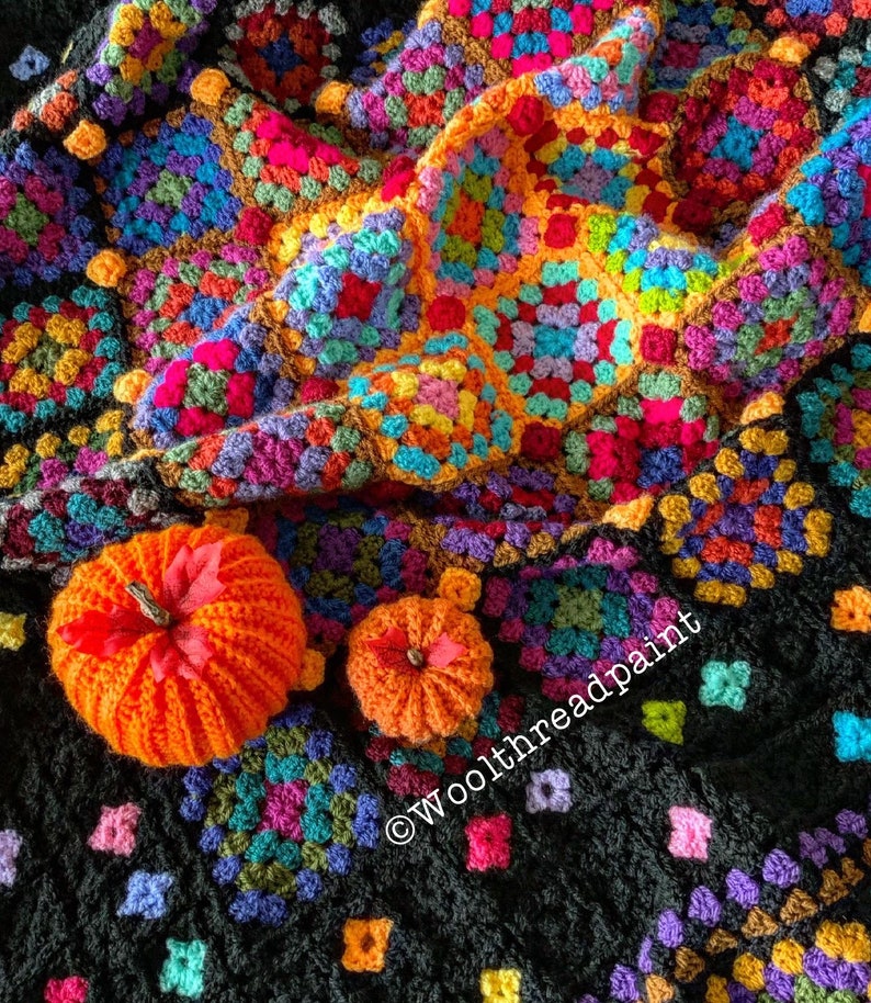 The Bonfire Crochet Blanket Pattern - Etsy