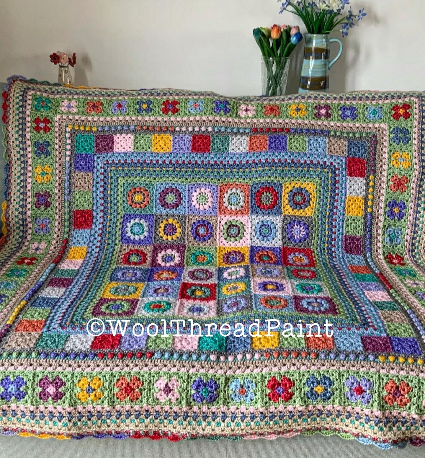The Seed Packet Blanket Crochet Pattern - Etsy