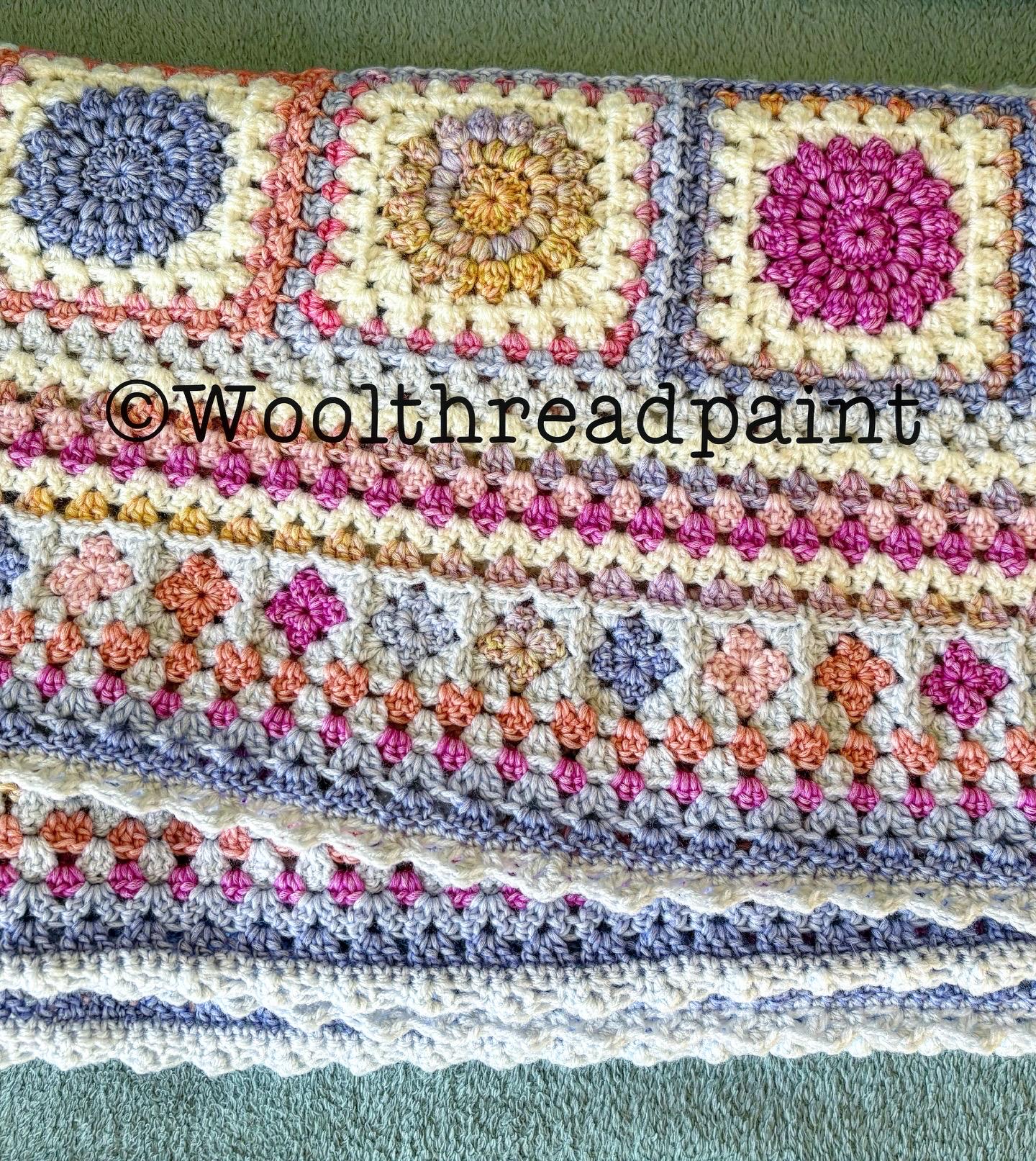 The Sweet Shop Blanket Digital Crochet Pattern - Etsy