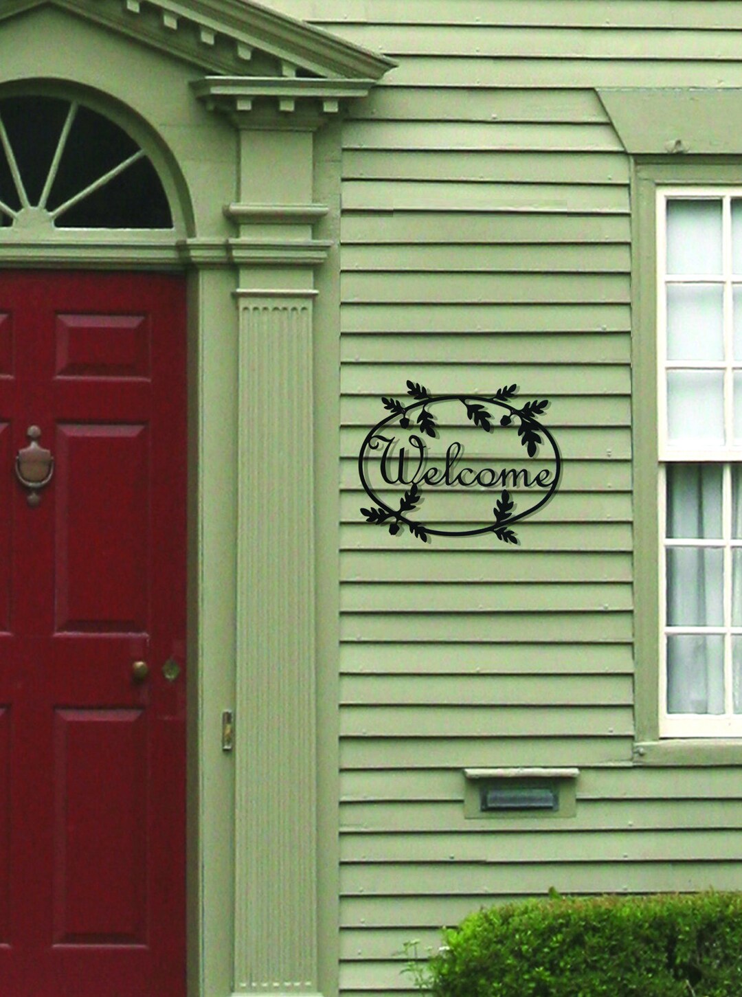 Welcome Signs Adirondack Inspired Acorn/oak Leaf Pinecone or Floral ...