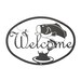 Nautical Lighthouse Silhouette Welcome Sign in 3 Sizes Proudly Made in ...