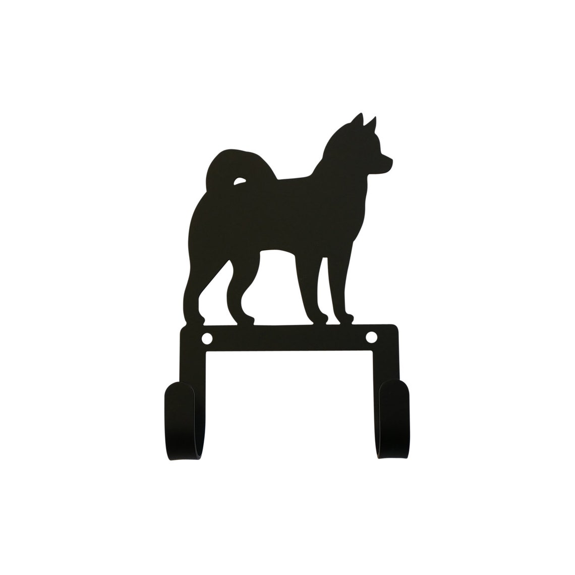 Great Dane Jack Russel or Husky Powder coated Black Metal 2 - Etsy