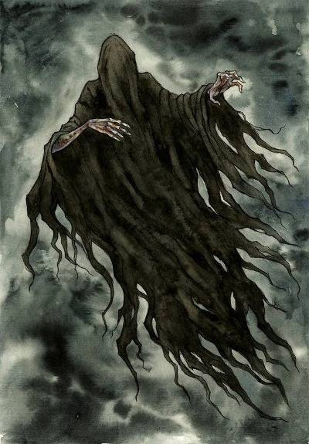 Ancient Conjured Spirit BLACK WRAITH Spirit Companion Khodam Djinn ...