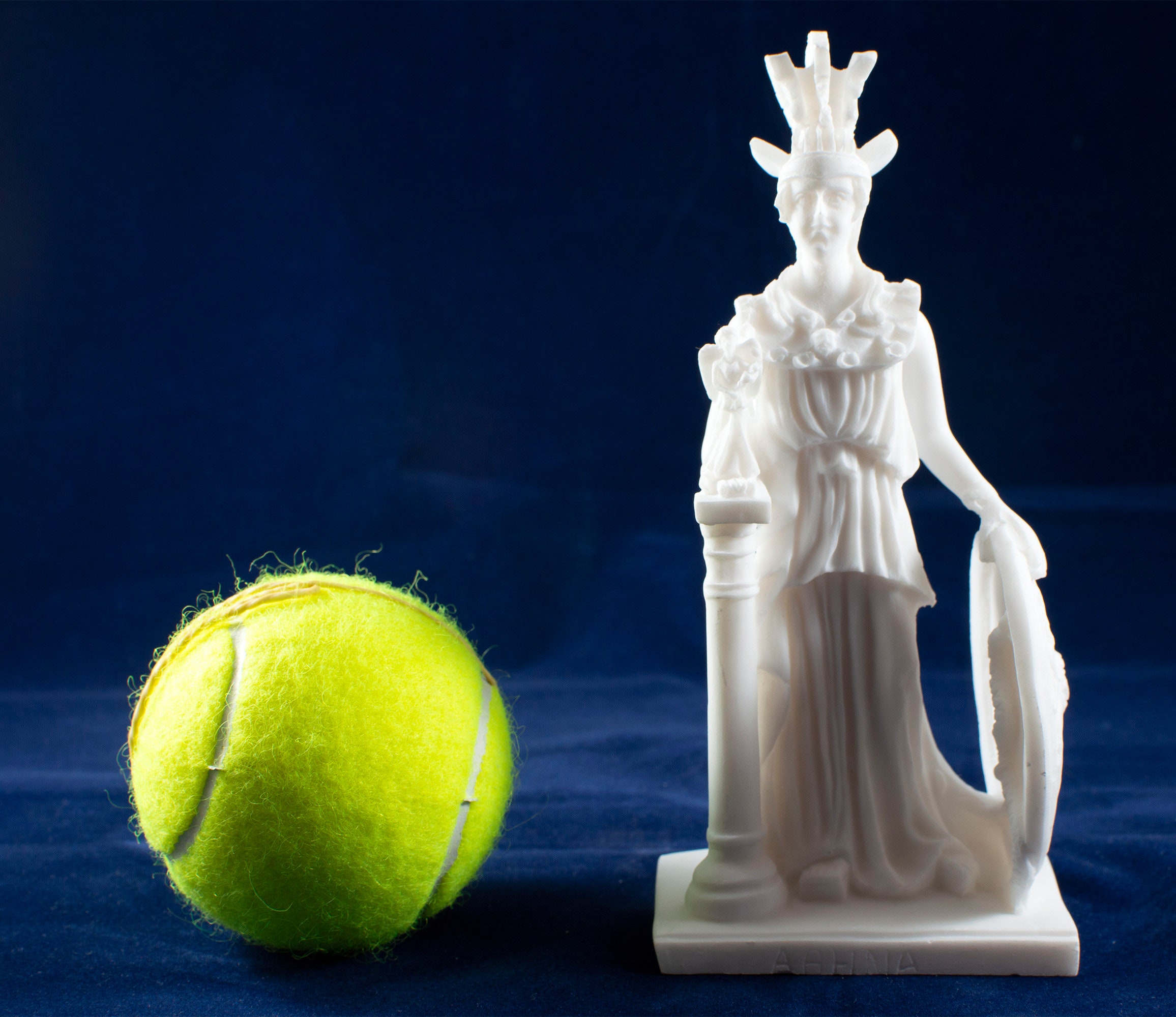 Varvakeion Athena Parthenos Greek Goddess of Wisdom and War | Etsy