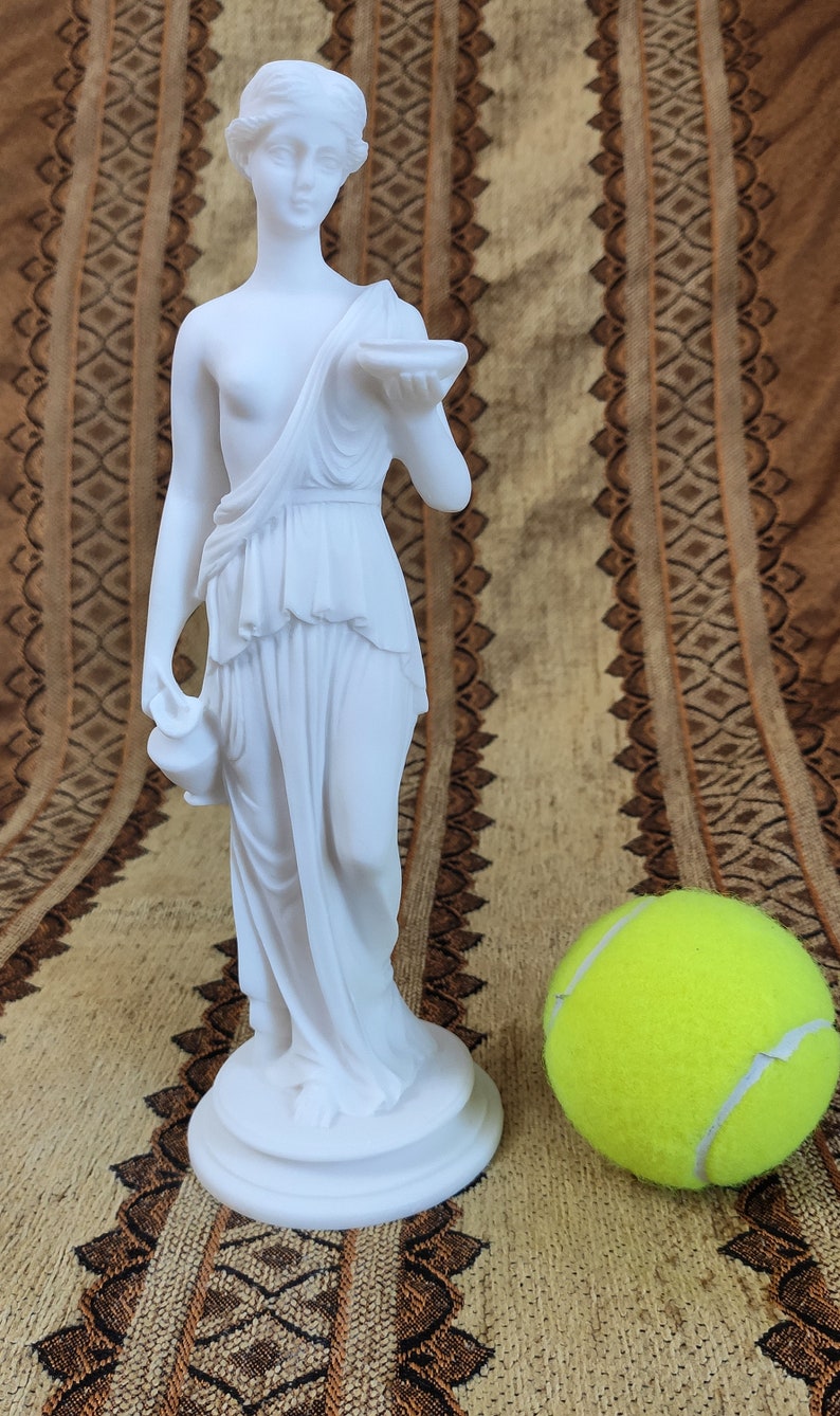 Hebe Sculpture Alabaster Statue Ancient Greek Roman Equivalent | Etsy