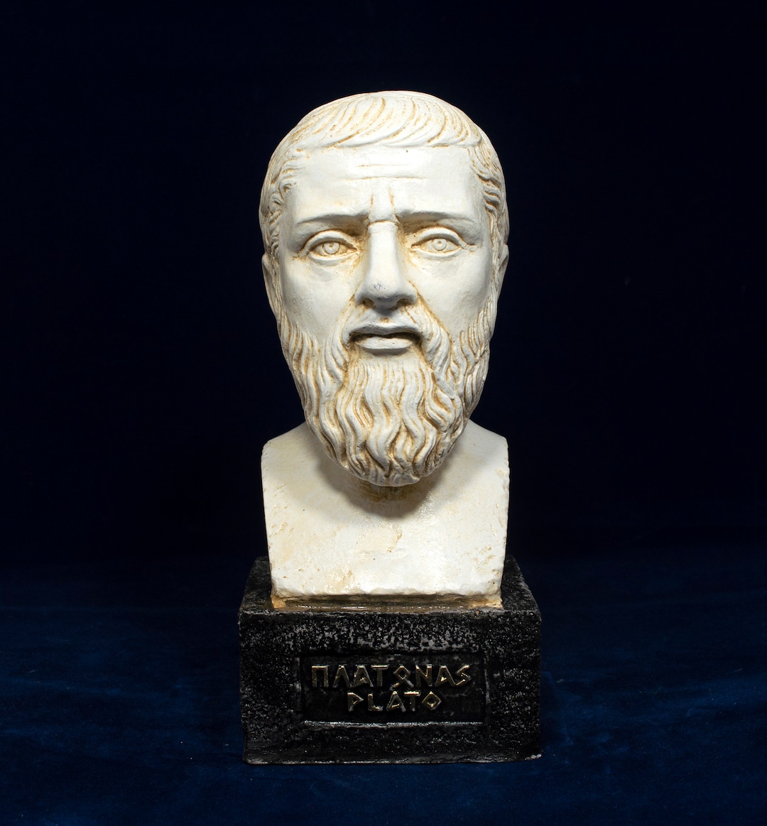 Plato Sculpture Busts Ancient Greek Philosopher Casting Stone - Etsy