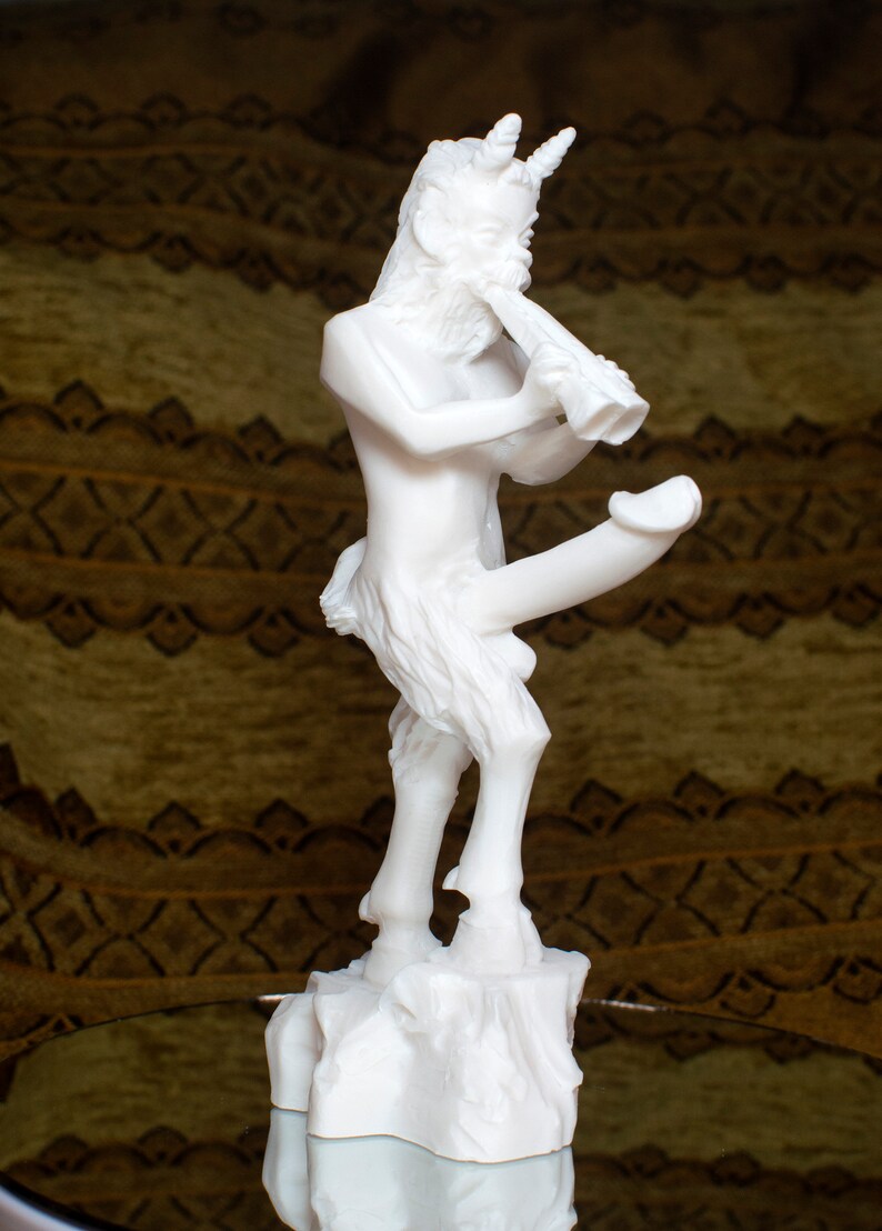Satyr Greek Mythology Creature Statue Cast Alabaster Sculpture | Etsy Satyr Greek Mythology Creature Statue Cast Alabaster Sculpture | Etsy