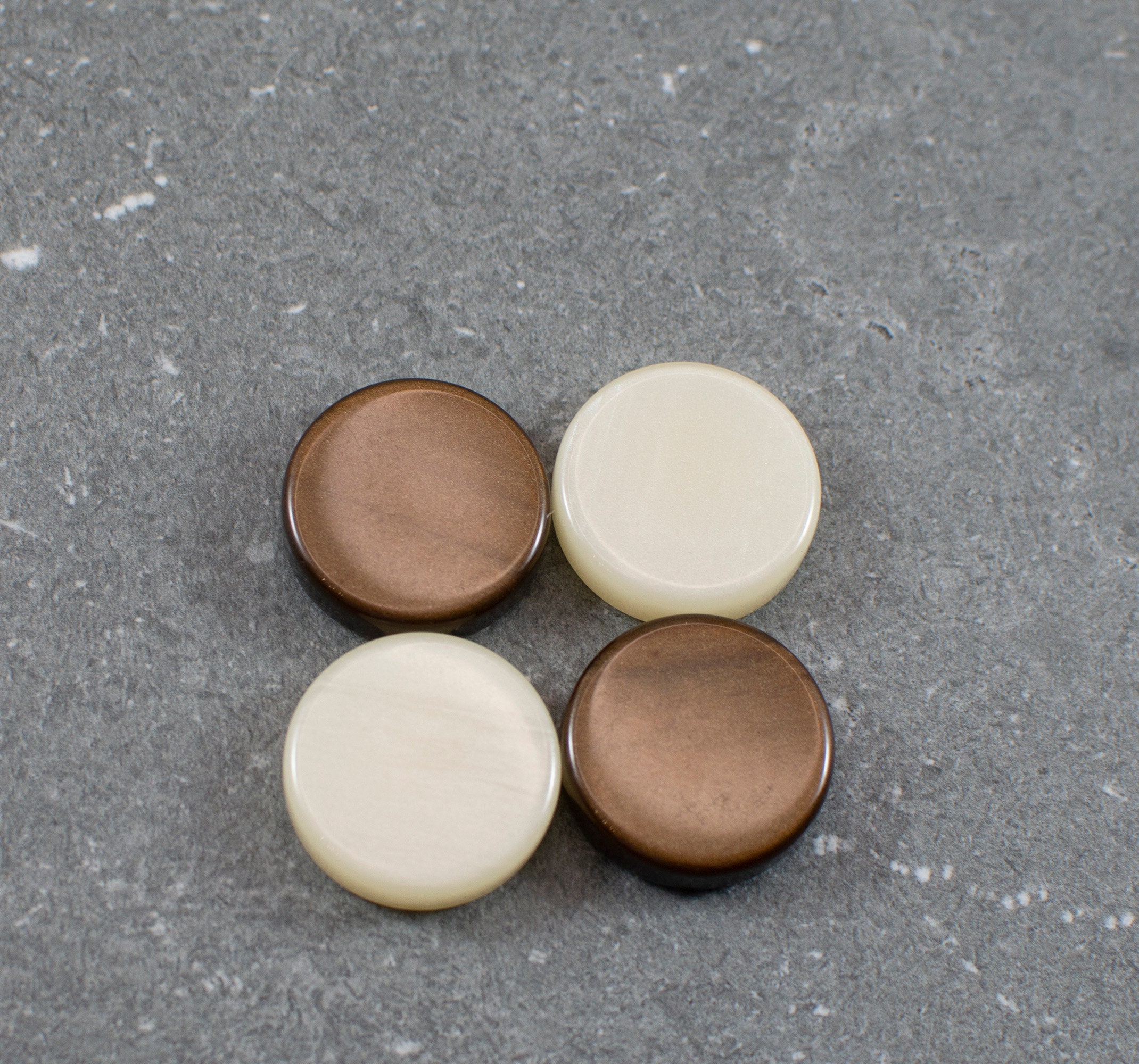 30 High Quality Acrylic Mother of Pearl Backgammon Checkers | Etsy