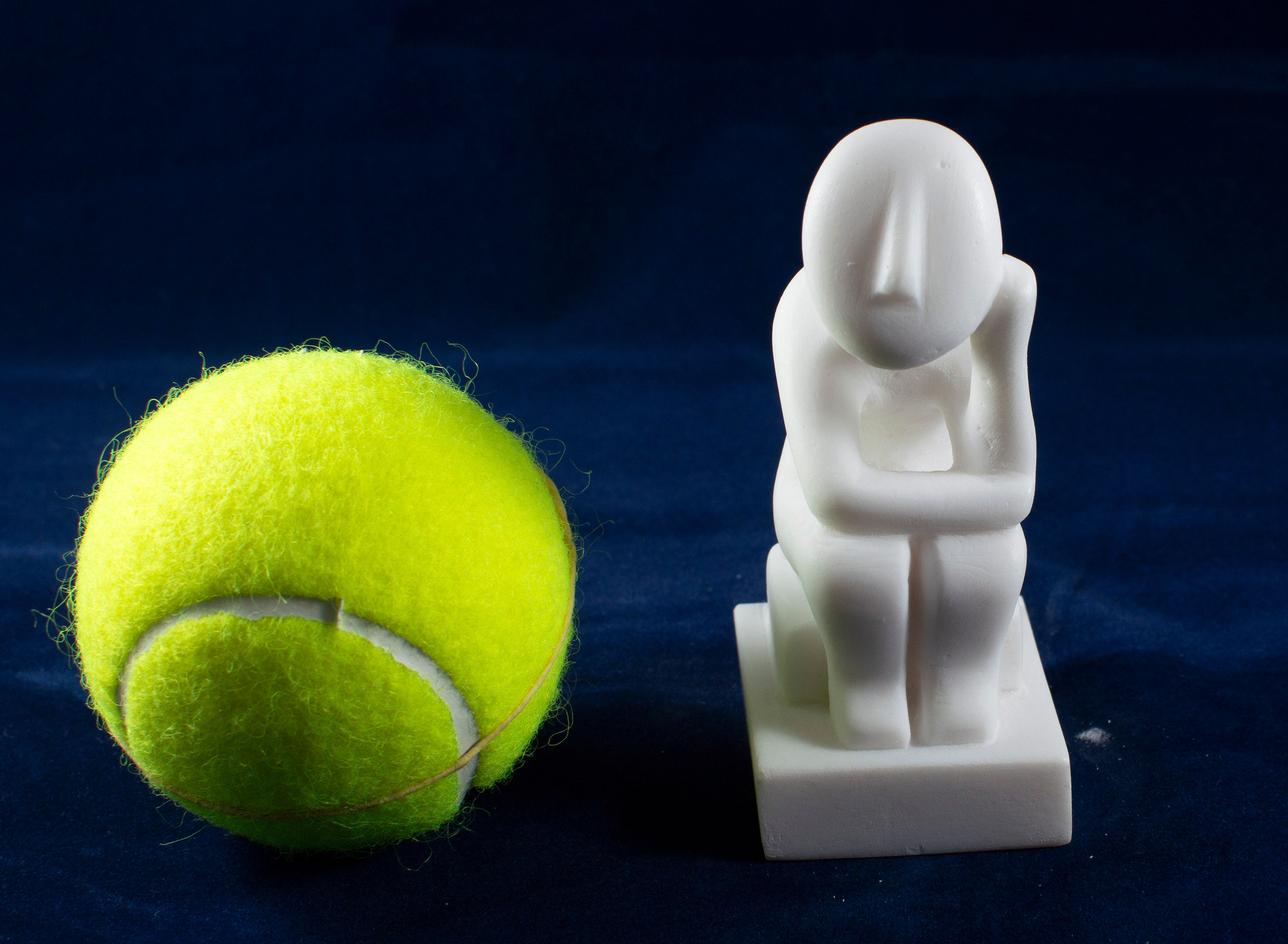 The Thinker Cycladic Alabaster Sculpture Statue Ancient Greece - Etsy UK