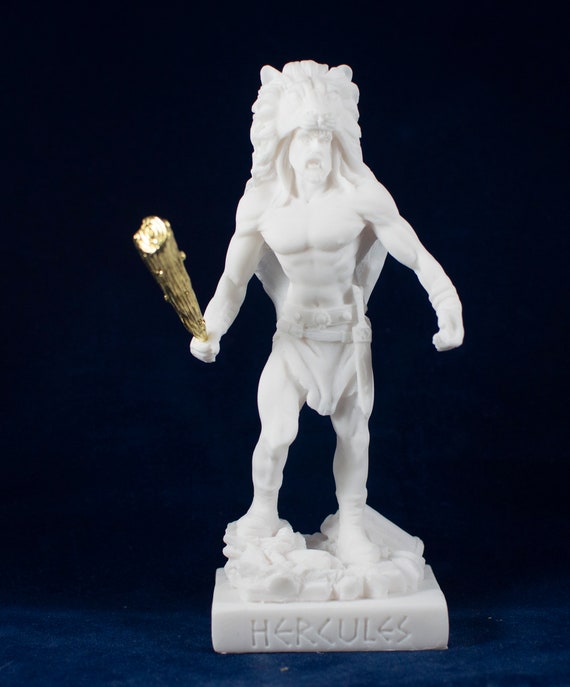 Heracles Hercules Sculpture Ancient Greek Hero Demigod Statue - Etsy
