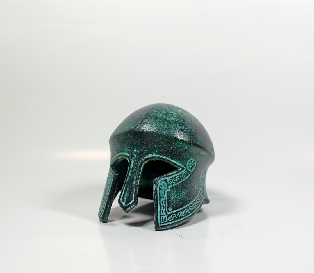 Spartan Ceramic Helmet Battle of Thermopylae King Leonidas 300 Spartans ...
