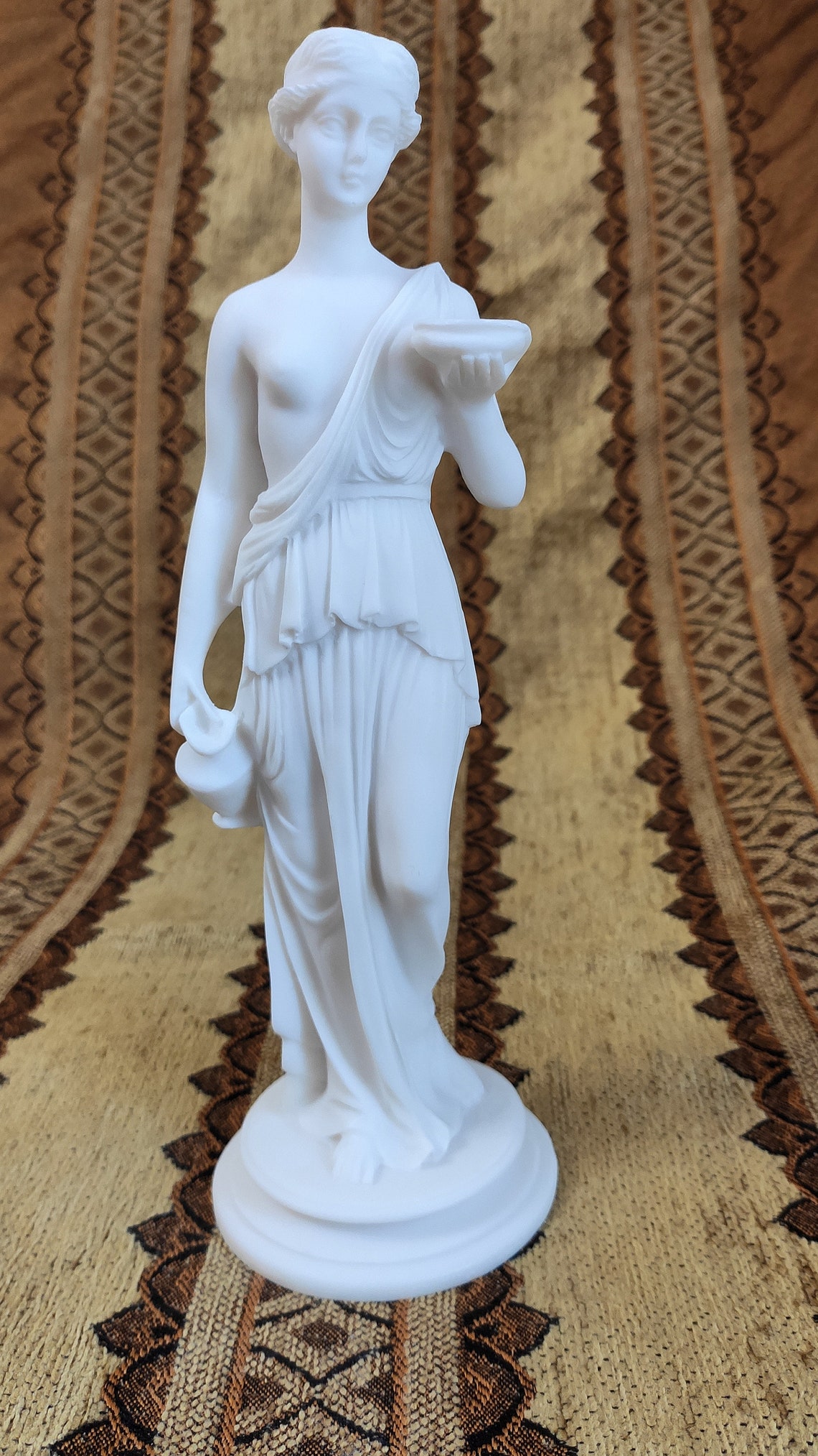 Hebe Sculpture Alabaster Statue Ancient Greek Roman Equivalent | Etsy