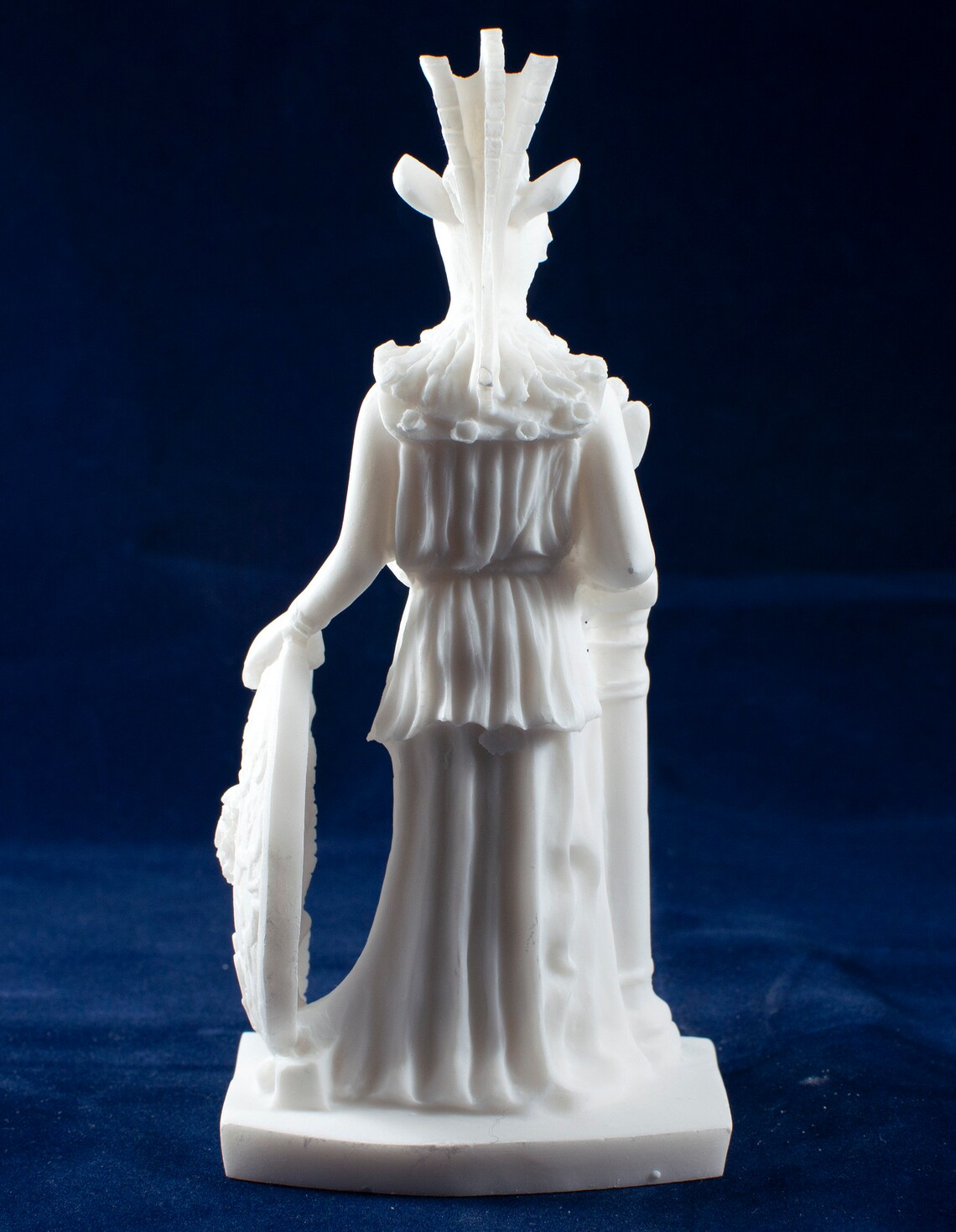 Varvakeion Athena Parthenos Greek Goddess of Wisdom and War | Etsy