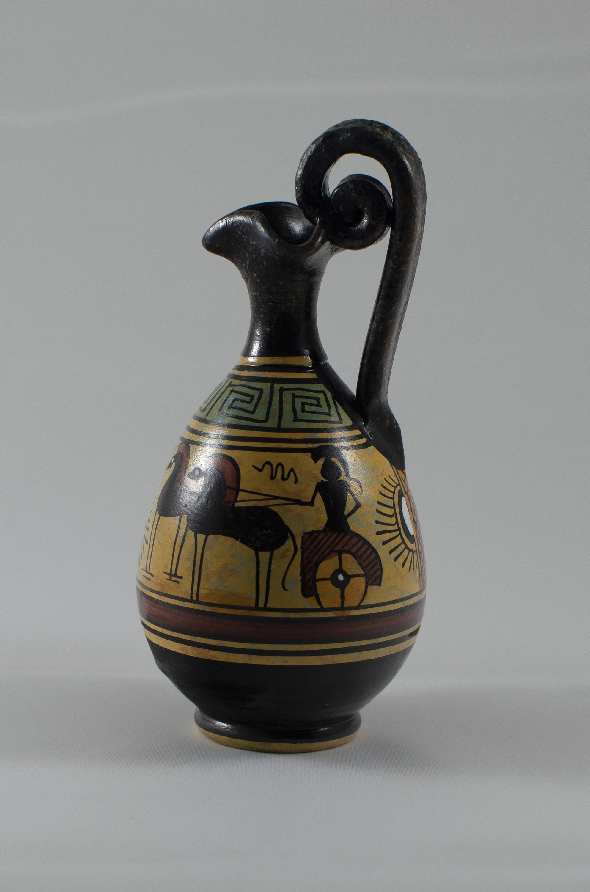 Ancient Greek Ceramic Vase of the Geometric Period Handmade - Etsy