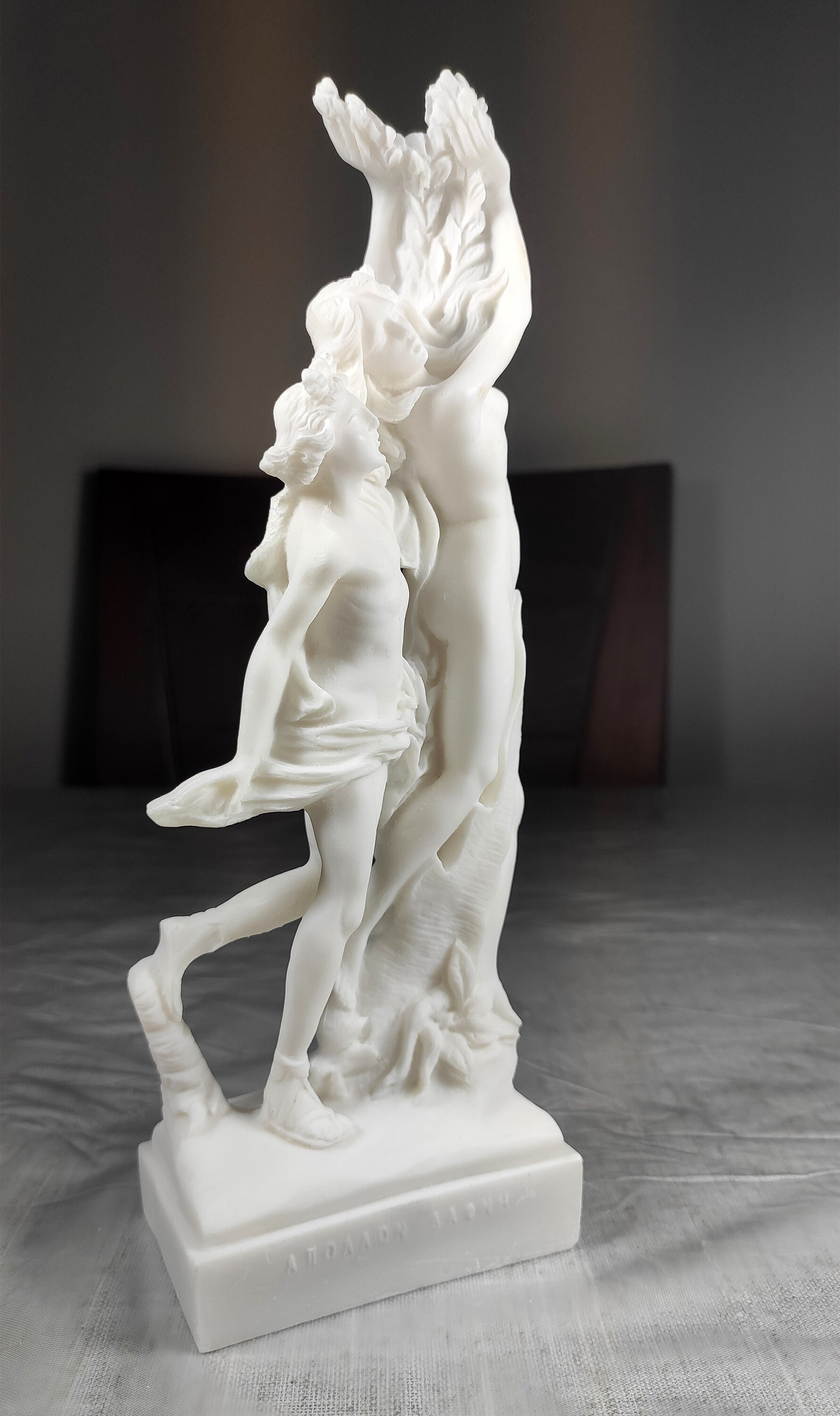 Apollo and Daphne Statue Ancient Greek Mythology Alabaster | Etsy