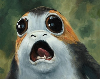 Porg Art | Etsy